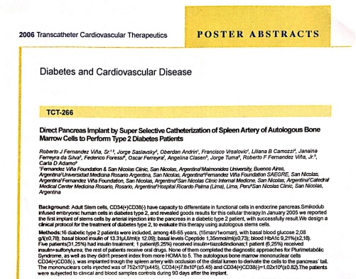 Diabetes and Cardiovascular Disease - Jorge Tuma - Vidastemcell - Jorge ...